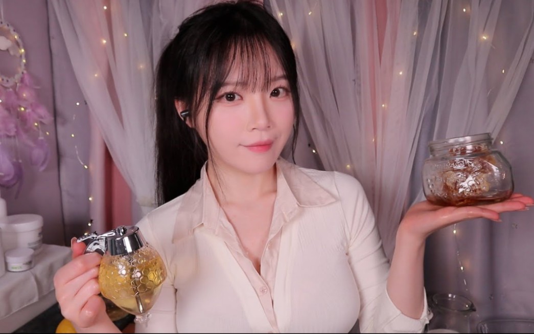 【nara_助眠】角色扮演｜ASMR(Sub )韩国asmr保湿耳语按摩( 1920 X 1080 )