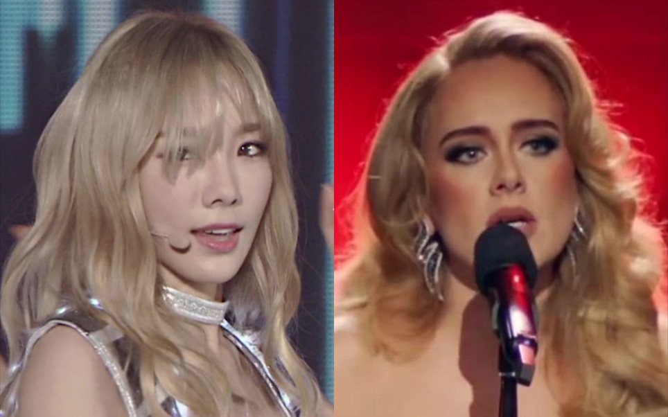 第二届歌手世界杯小组赛G组第1轮少女时代战平Adele各得一分（20220104）总第13场_哔哩哔哩_bilibili