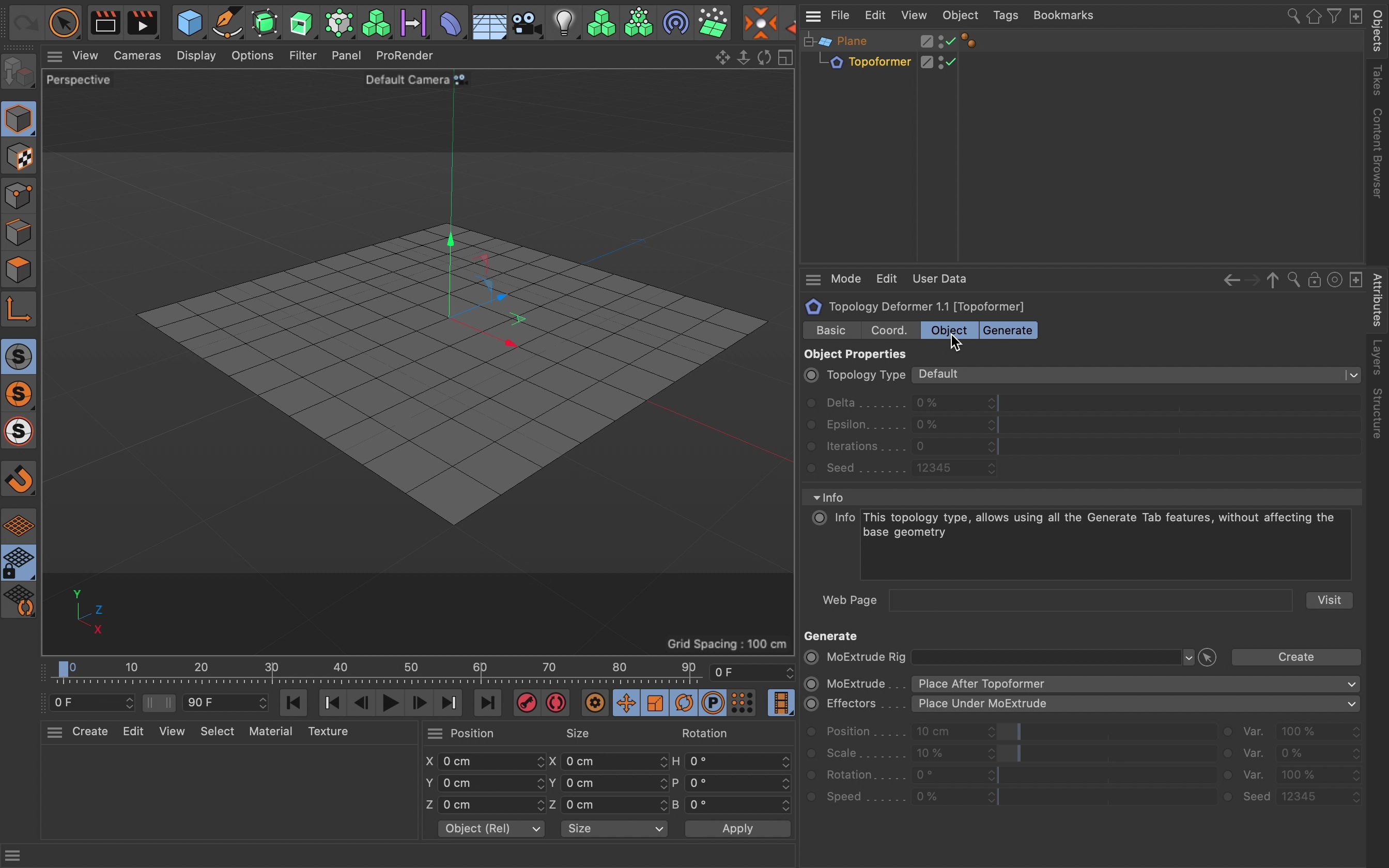 C4D 插件中文讲解 Topology Deformer 1.1_哔哩哔哩 (゜-゜)つロ 干杯~-bilibili