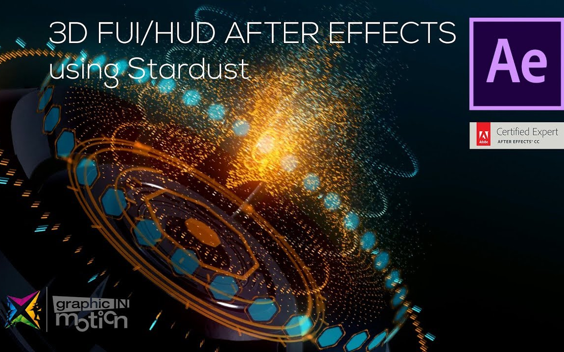 【AE教程】Stardust数字科技城市