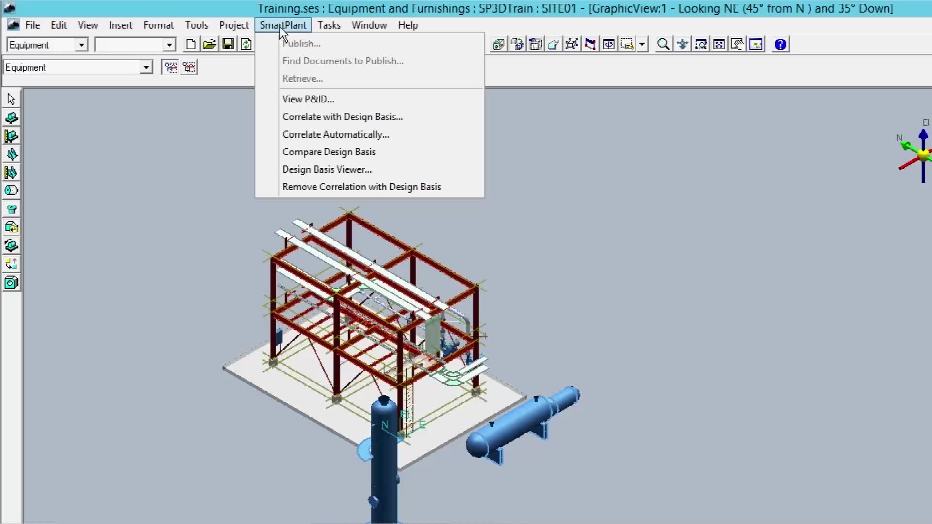 S3D(SP3D)导出模型到E3DPDMS软件中_哔哩哔哩_bilibili