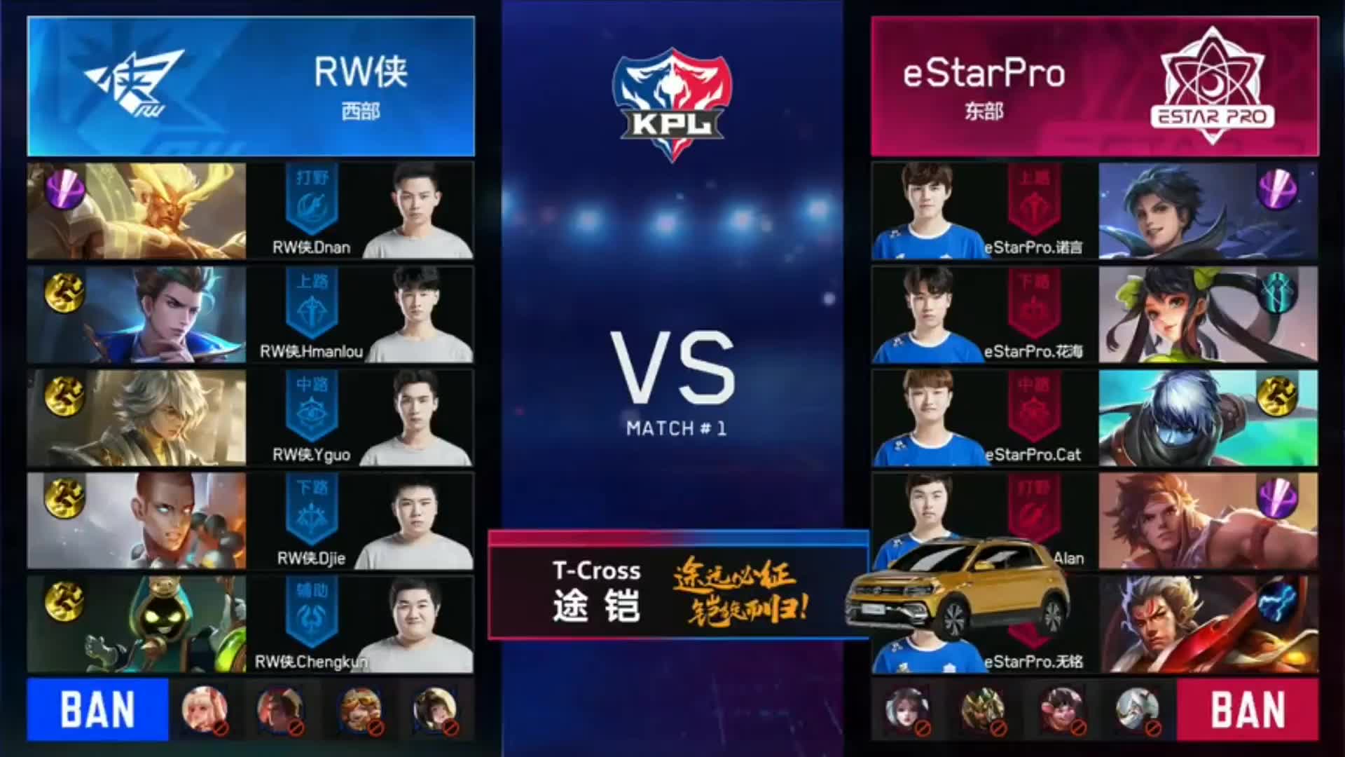 王者KPL秋季赛首战，eStarPro对战RW侠，血崩开局如何翻盘？_哔哩哔哩 (゜-゜)つロ 干杯~-bilibili