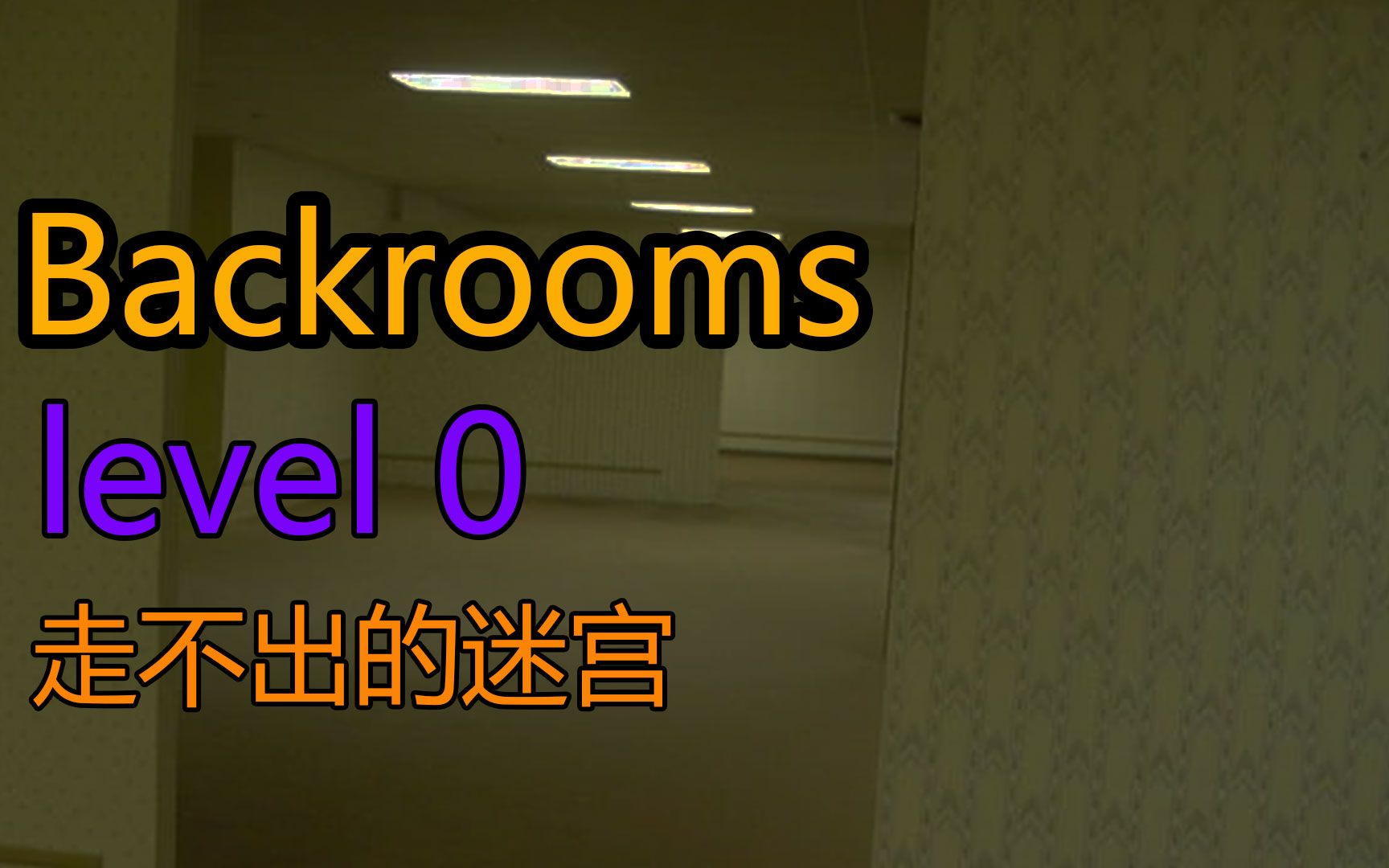 【backroom/level介绍】level 611 “迷宫，生物，怪物”-“The maze, the creatures, the monster”