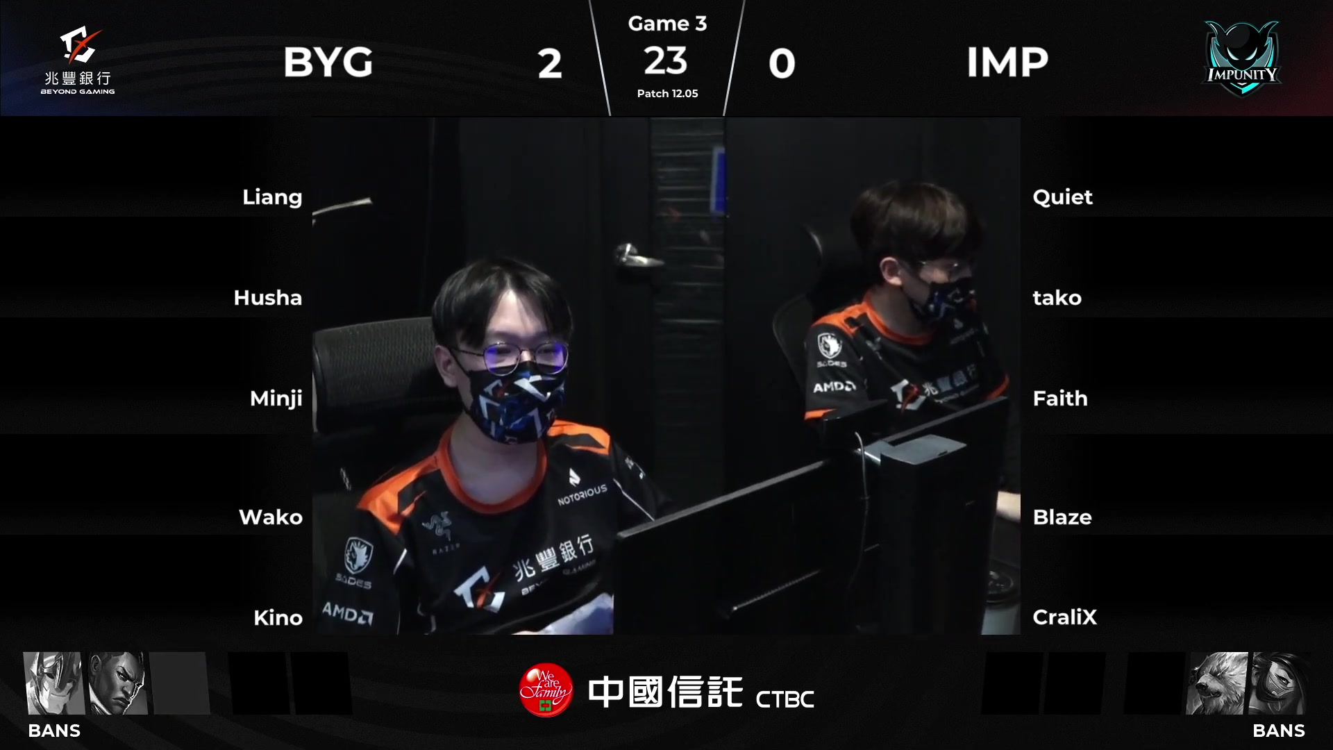 [中文] 春季季後賽 Round 1 Day 4 | Game 3 | BYG vs. IMP | PCS 2022 春季聯賽 Spring Split_哔哩哔哩bilibili_英雄联盟
