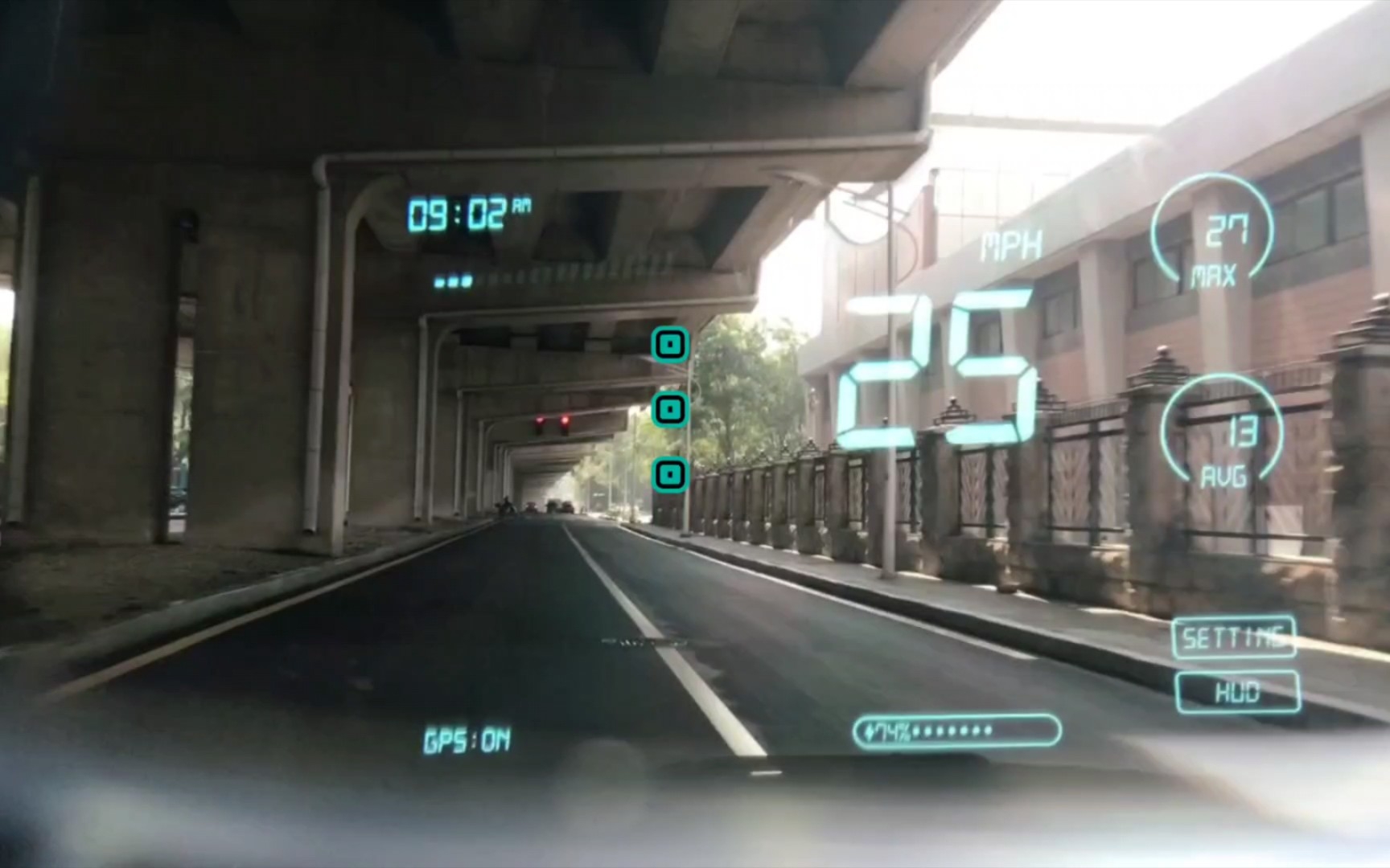 ar眼镜用导航地图hud应用简单测试_哔哩哔哩_bilibili