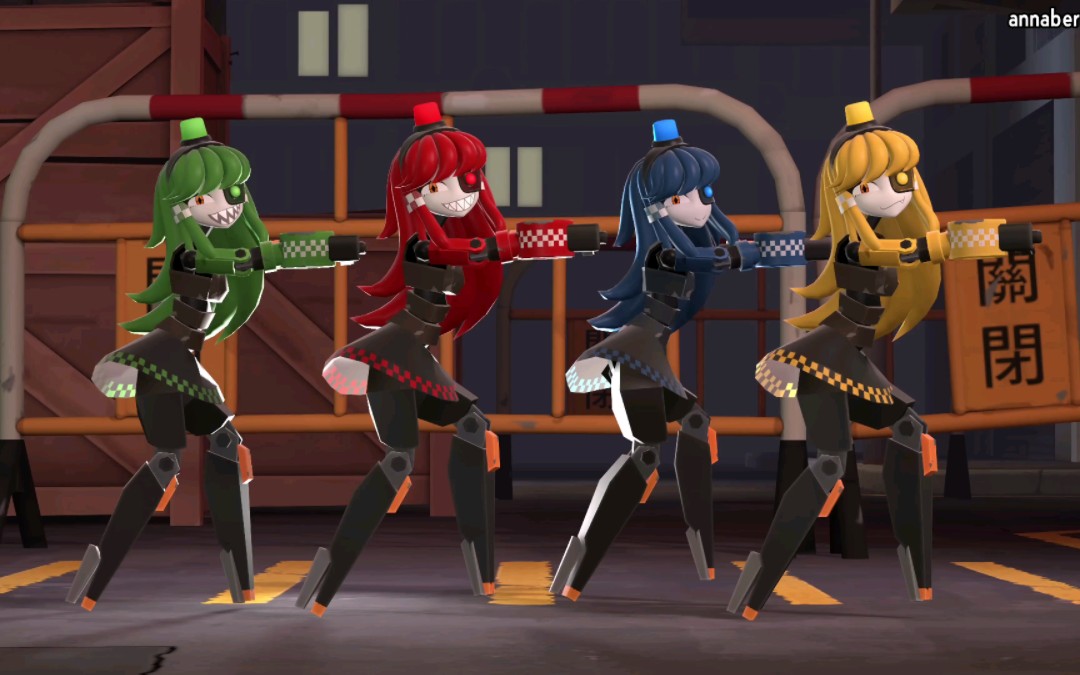 【Bunnie】 Mimi Sentry Gamer Girl