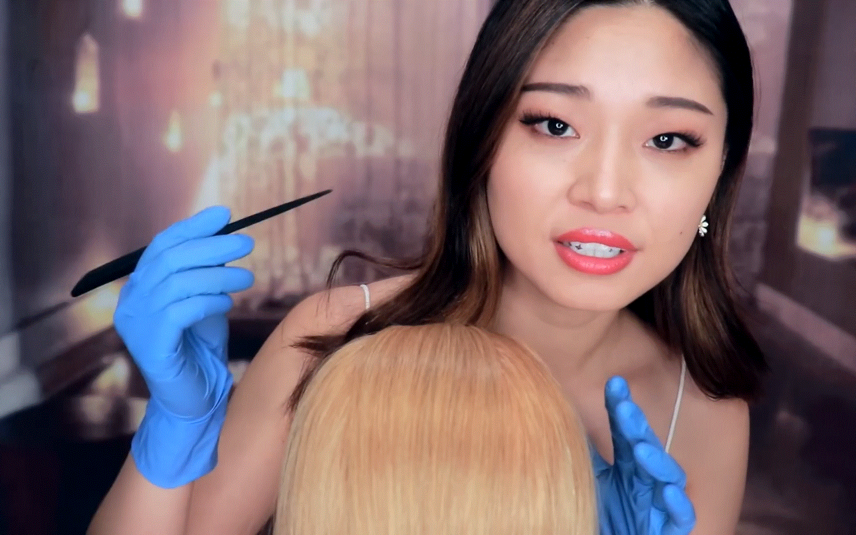 Tingting ASMR 角色扮演 给你做头部按摩 放松头皮去角质治疗 230401-视频搬运分享家-视频搬运分享家-哔哩哔哩视频