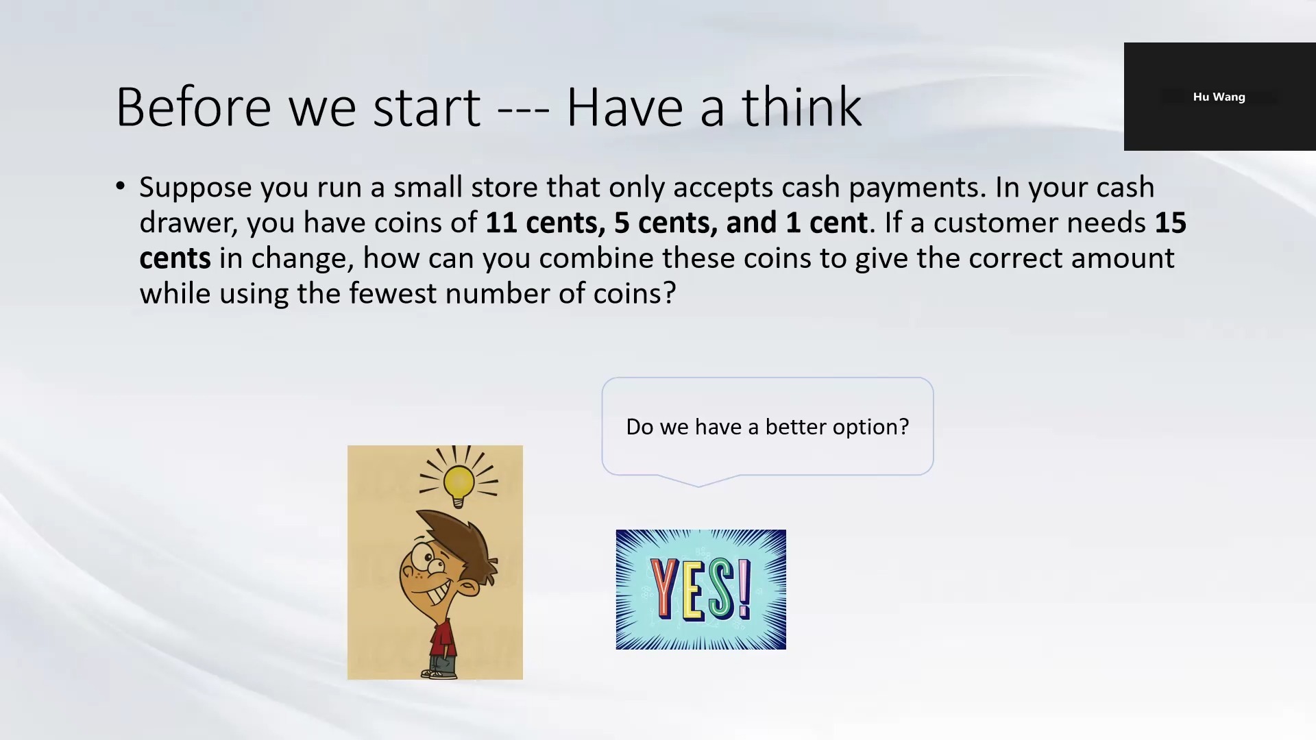 Dynamic Programming — An Intuitive Illustration (英文)-Bill师兄-Bill师兄-哔哩哔哩视频