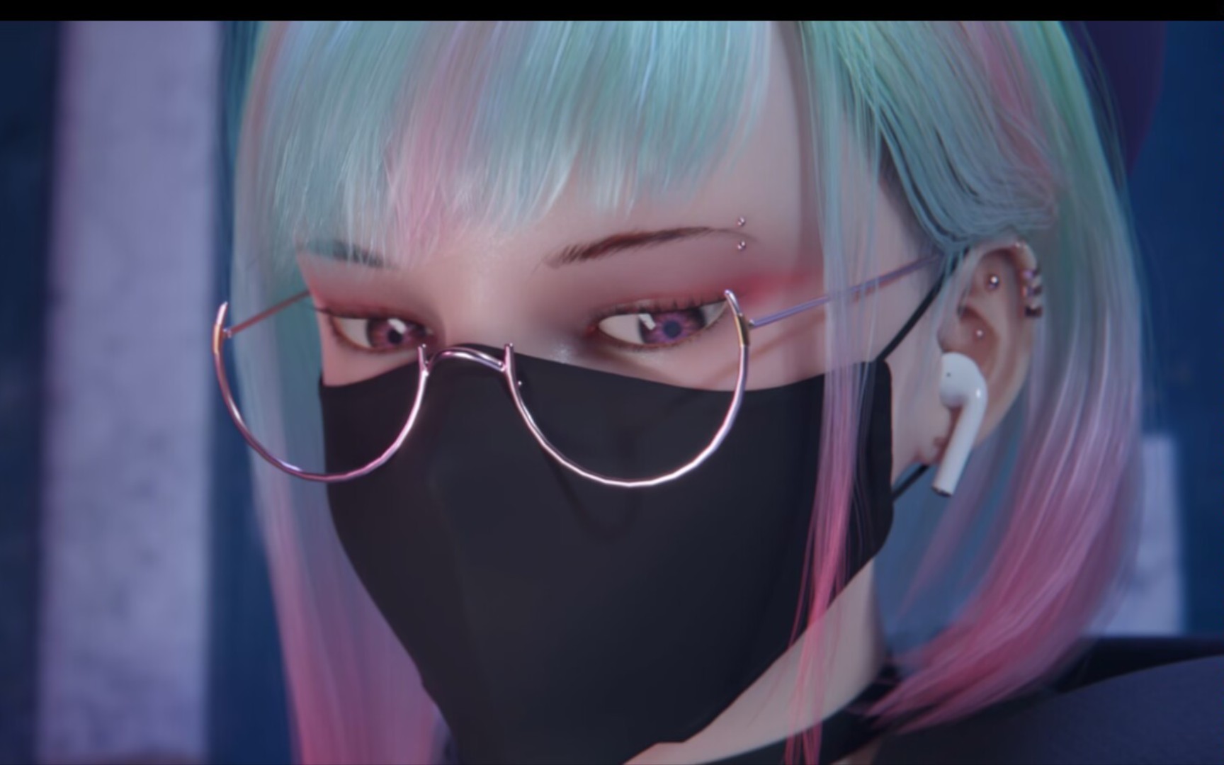 【3D】这个眼神真的能拉丝了！