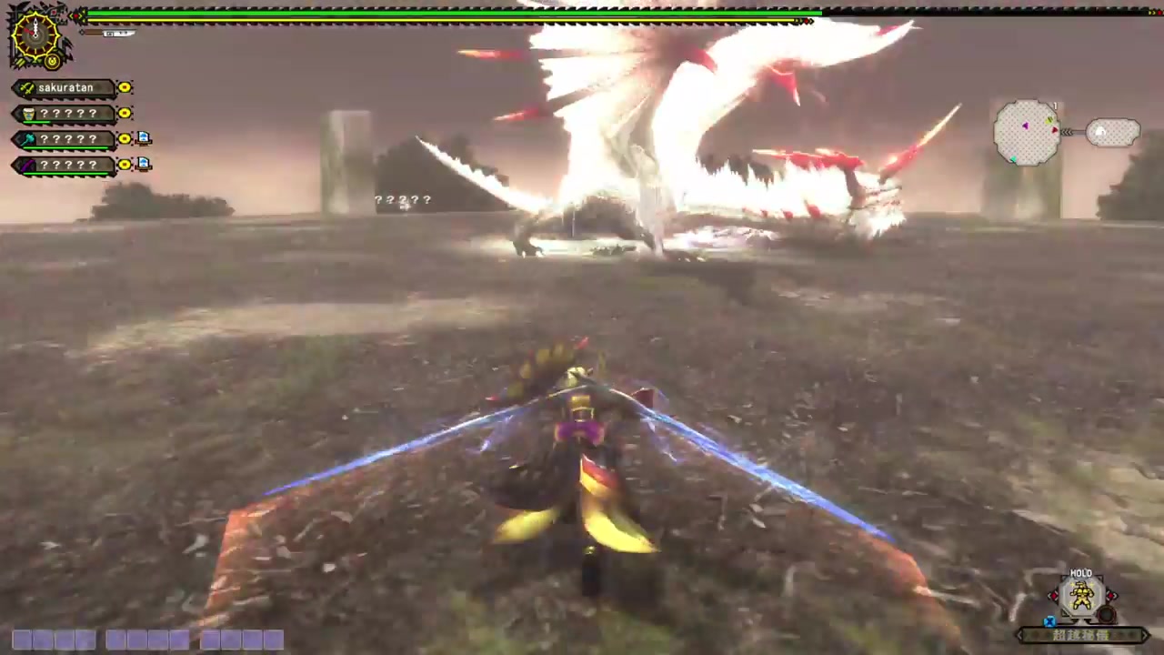 【怪物猎人边境】怪物猎人边境MHFZ G級祖龙 双刀视角_哔哩哔哩_bilibili