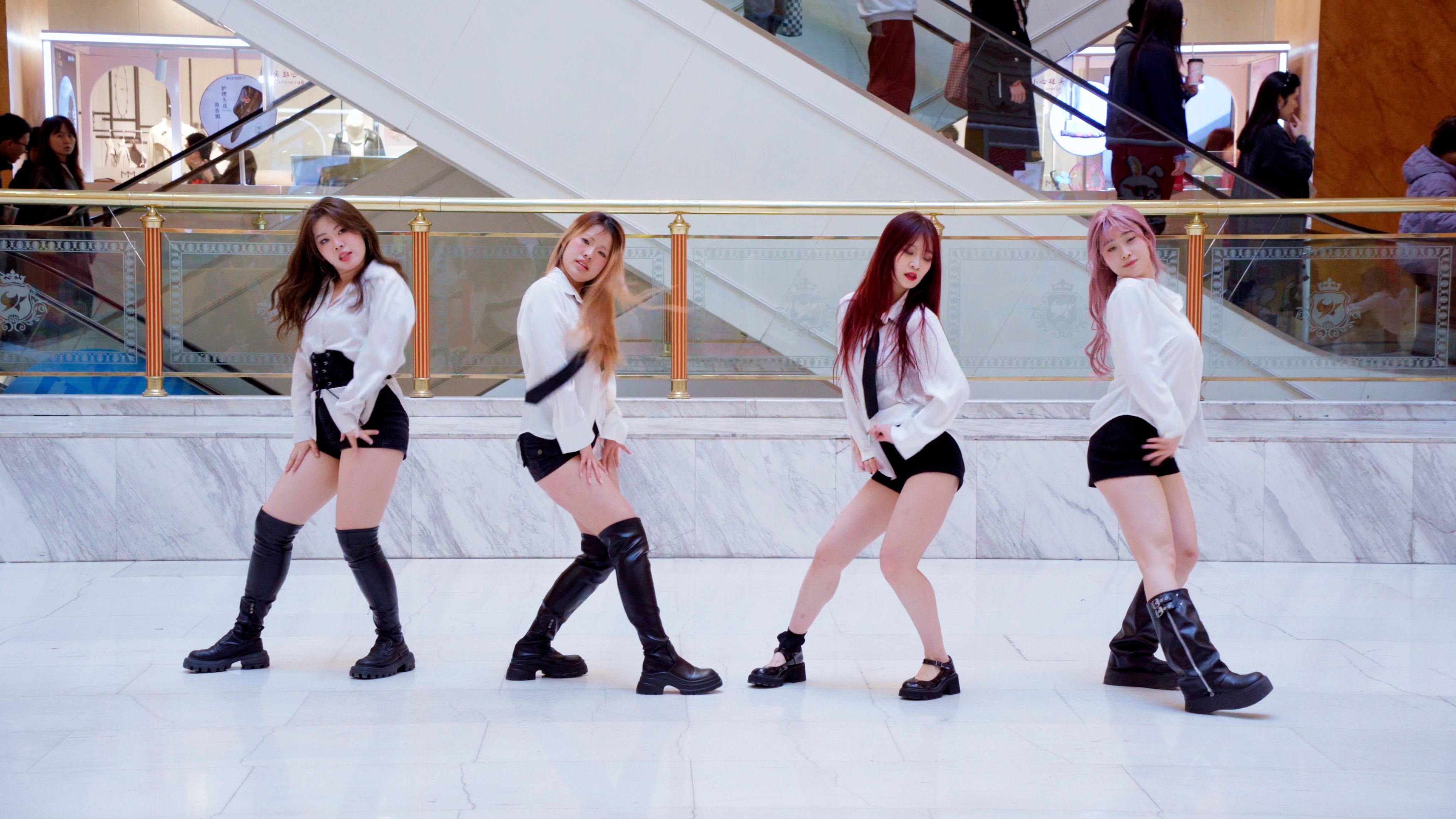 直拍路演 - EXID《DDD》 - 上海环球港 2025.3.16-DorianKee-DorianKee-哔哩哔哩视频