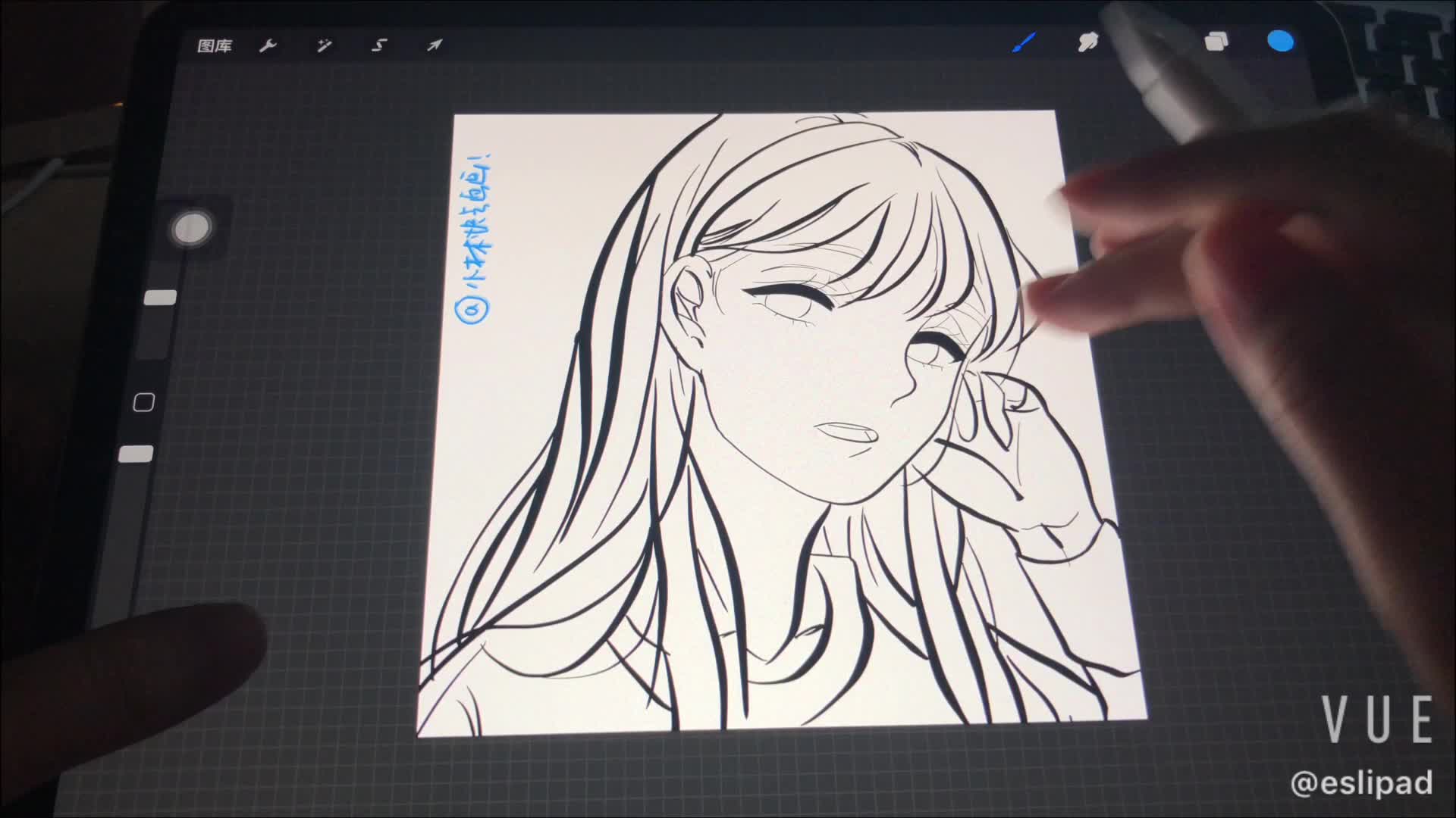 【procreate绘画教程】小林复古动漫上色方法新手有好_哔哩哔哩_bilibili