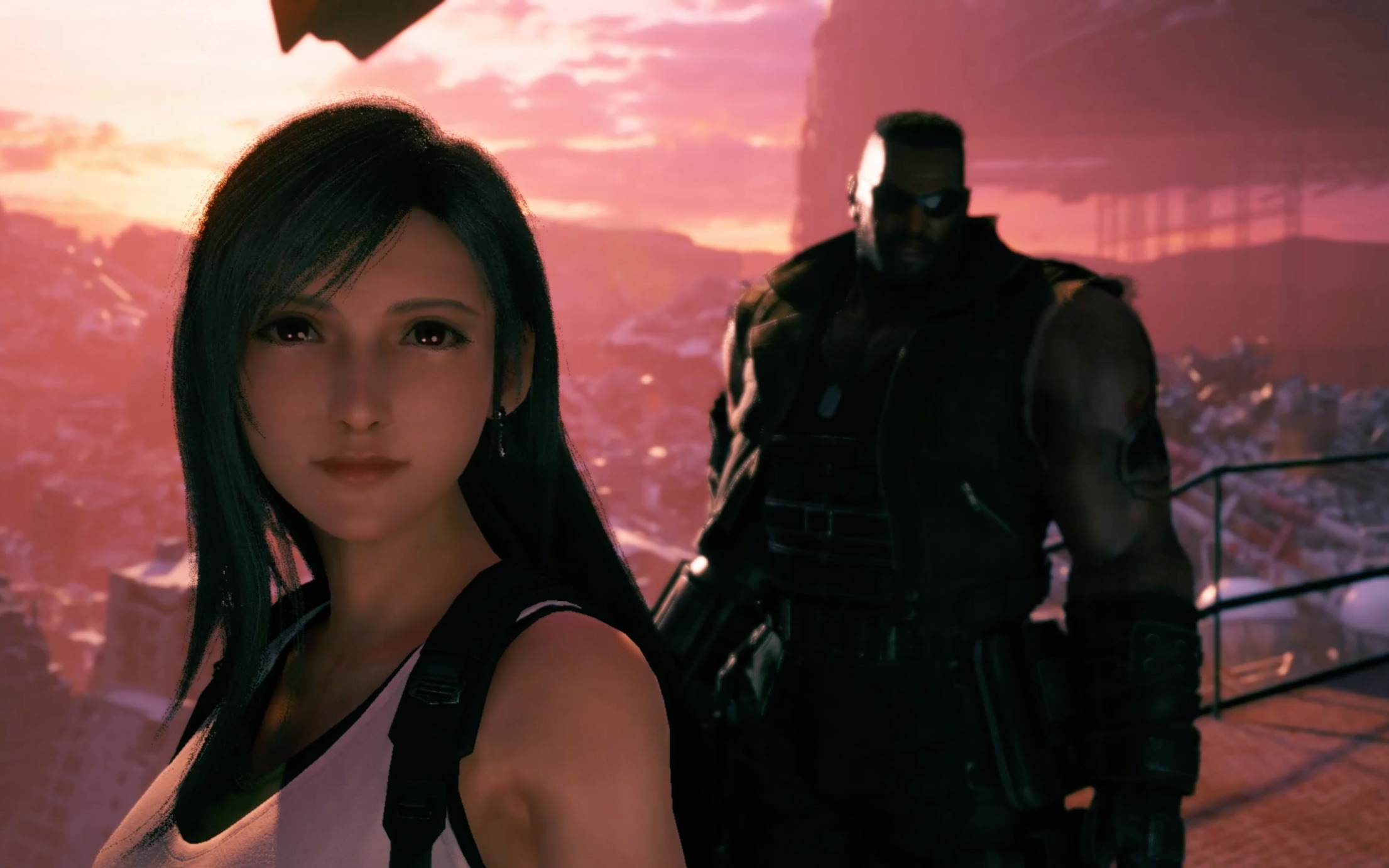 FF7RE 最终幻想7重制版 剧情 第十六集 到上面去_哔哩哔哩bilibili_最终幻想7重制版