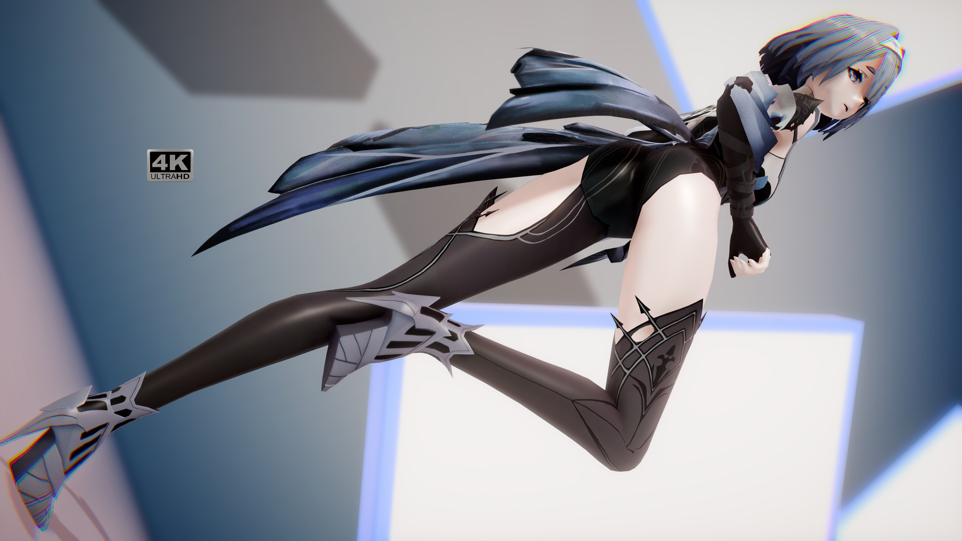 申请御前决斗😼-BRS_夜墨-MMD3-哔哩哔哩视频