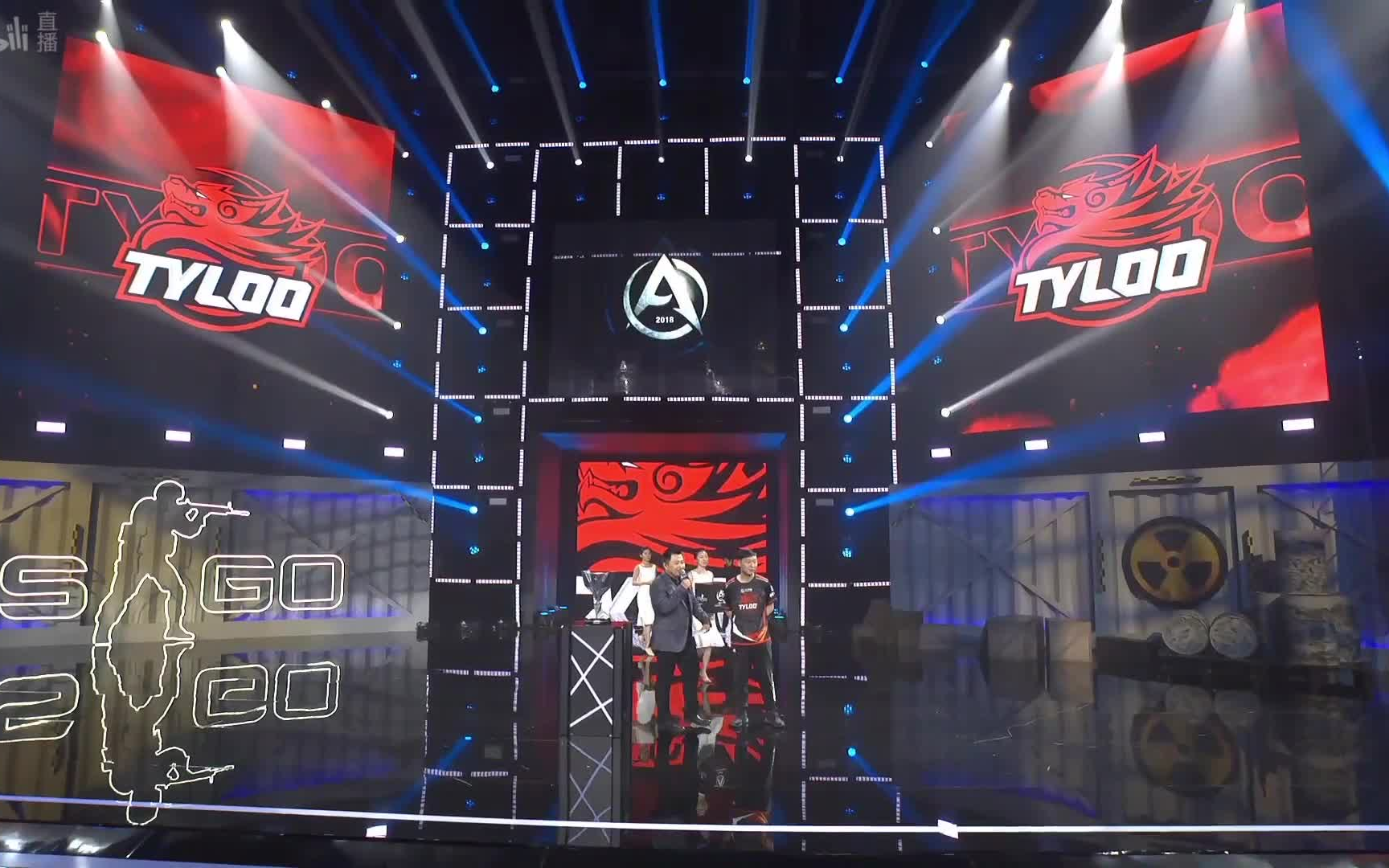 【CSGO CAC】xcc残局1vs3高能时刻及Tyloo vs Nip 胜利时刻_哔哩哔哩_bilibili