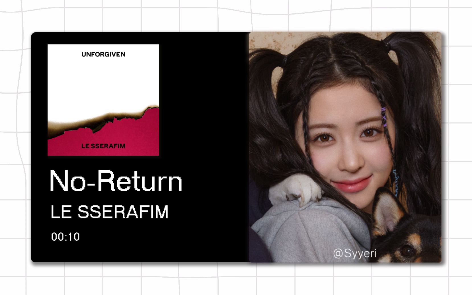 【8D环绕】No-Return (Into the unknown) - LE SSERAFIM 请佩戴耳机使用~-Syyeri-Syyeri-哔哩哔哩视频