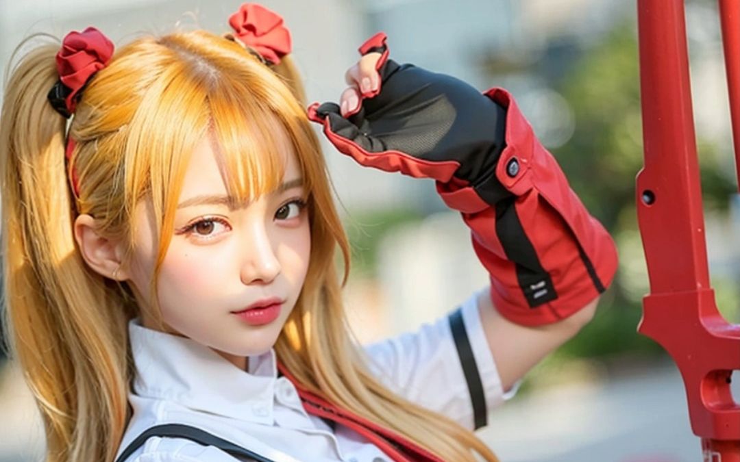 【AI绘画/赛博coser】 EVA绫波丽 魅魔版