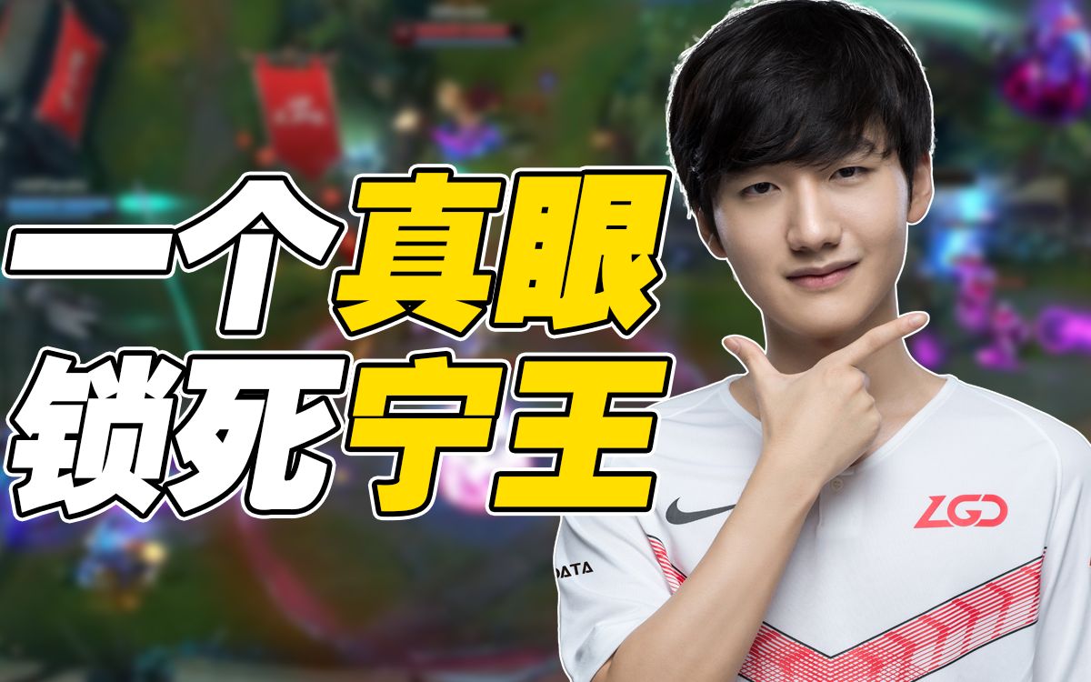 【赛事晚自习22】三级辅助奇袭TheShy，一个真眼锁死ning王，LGD vs iG第二场细节复盘_哔哩哔哩_bilibili