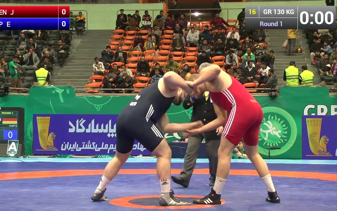 130kg 古典式 J. EUREN vs E. POPP_哔哩哔哩 (゜-゜)つロ 干杯~-bilibili