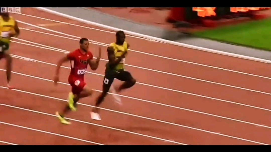 伦敦奥运会男子4x100米接力决赛、牙买加决胜美国队