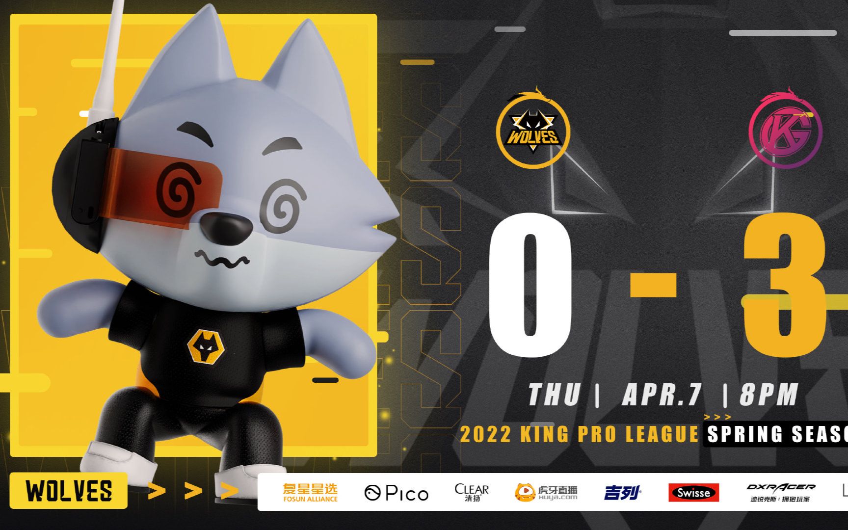 [二路合集]2022.04.07 重庆狼队 vs 佛山GK（2022KPL春季赛第三轮）_电子竞技热门视频