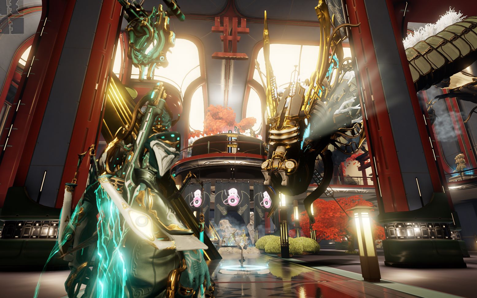 [Warframe] Bath氏族四神兽道场设计展示_哔哩哔哩_bilibili