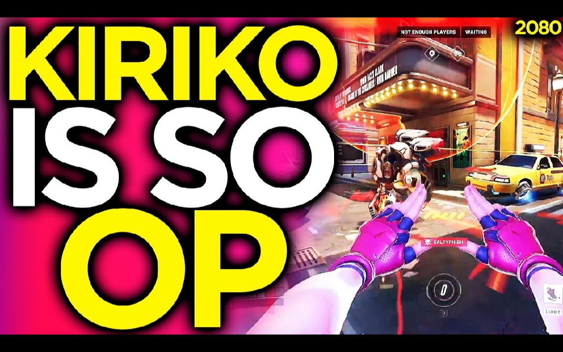 Kiriko ow2最强奶位! - 守望先锋有趣时刻 2080_哔哩哔哩bilibili