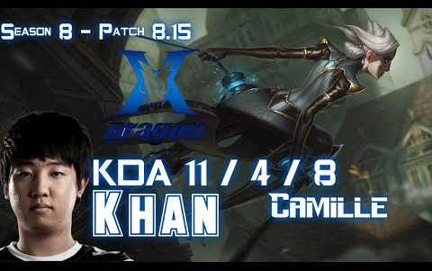 【韩服高端】KZ Khan上路青钢影V S阿卡丽_哔哩哔哩_bilibili