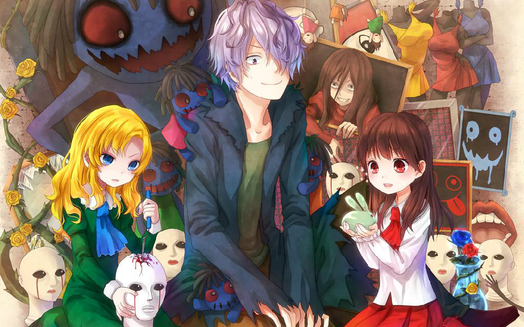 【Ib】、全结局集合+真·Guertena展_哔哩哔哩_bilibili