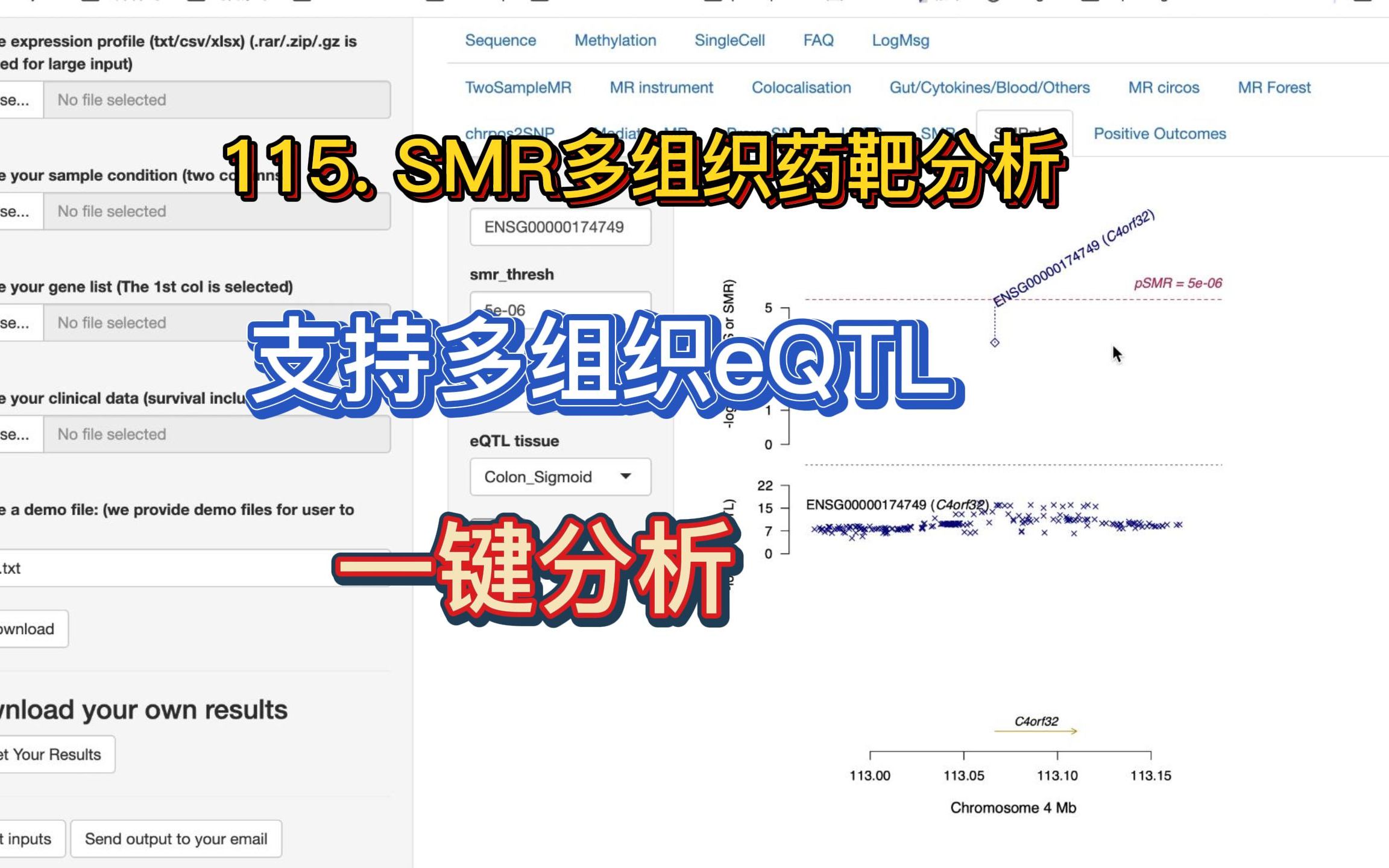 112. SMR一键可视化绘图分析-usjdjxdndkdkdm-学术渣在欧洲-哔哩哔哩视频