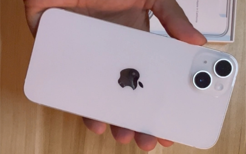 Iphone14 plus 星光色开箱，视频防抖_哔哩哔哩_bilibili
