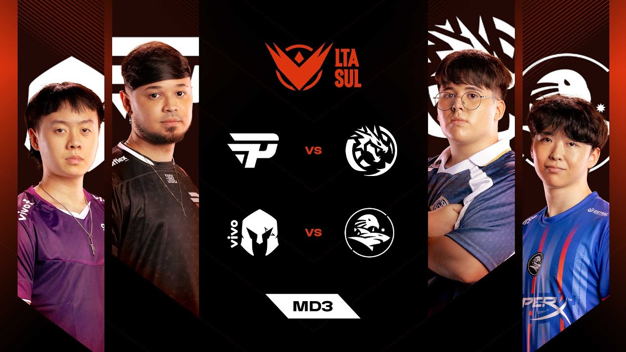 PAIN x LEV | VKS x IE | LTA Sul: Semana 4, Dia 1 | Segunda Etapa 2025 | Fase de-咸鱼王喵-咸鱼王喵-哔哩哔哩视频