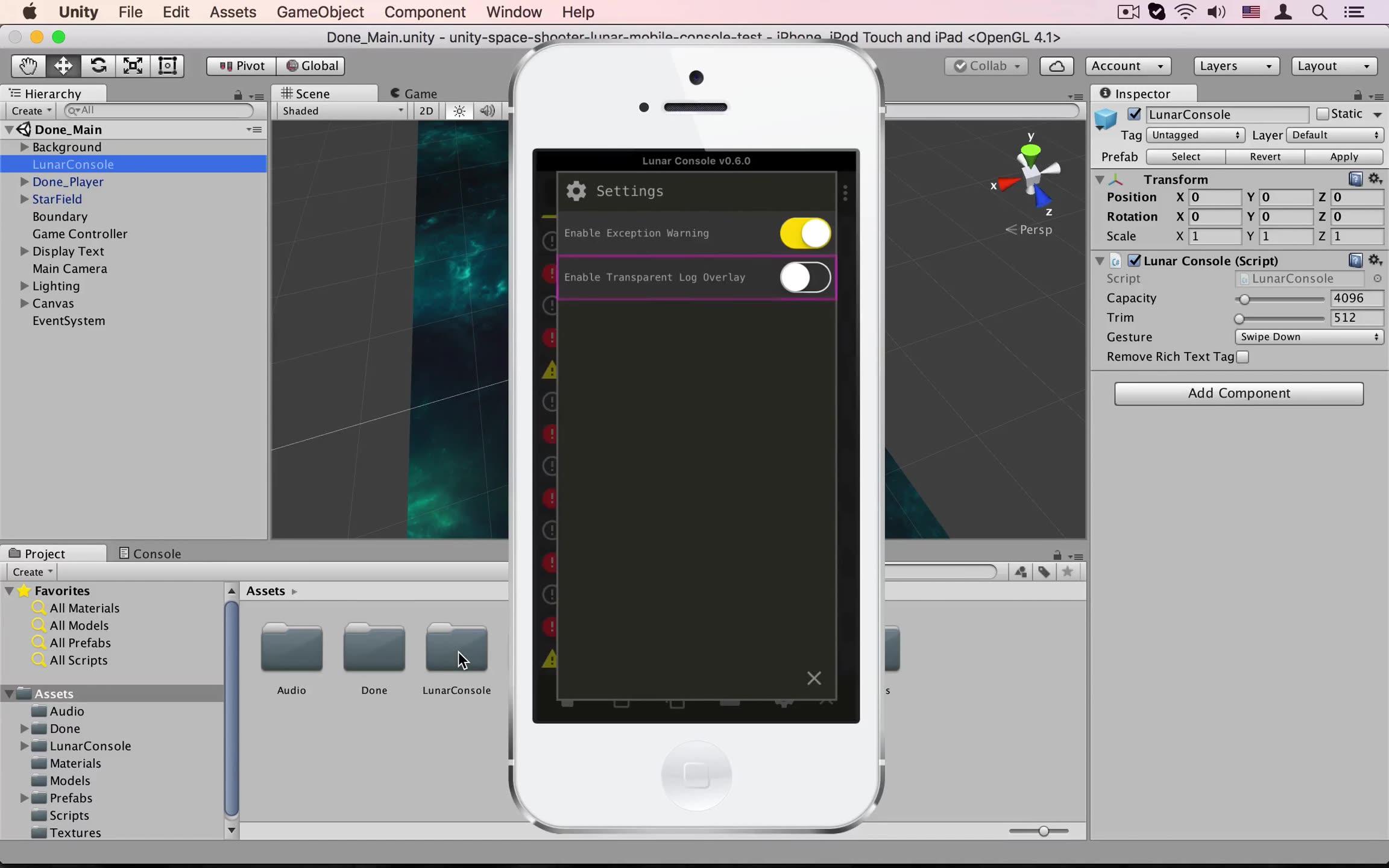 Unity Ios Android控制台~lunar Mobile Console Pro哔哩哔哩bilibili 