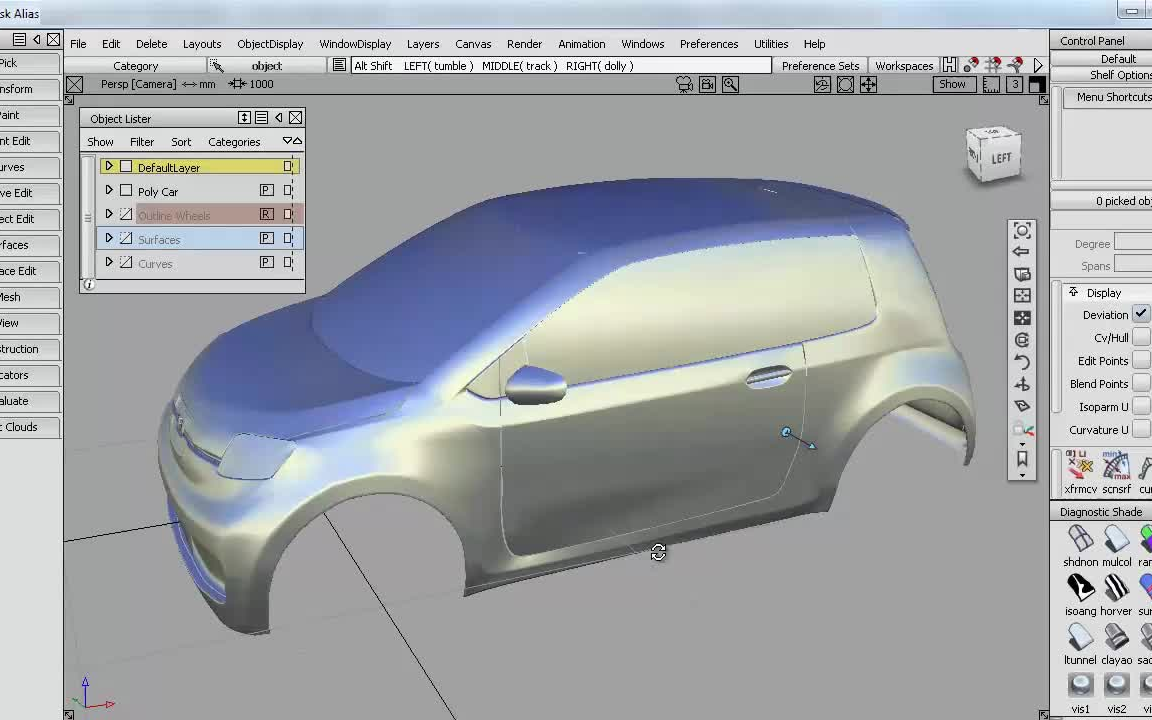 【Autodesk Alias 教程】Alias Foundation Tutorials F3：NURBS Surfaces_哔哩哔哩_bilibili