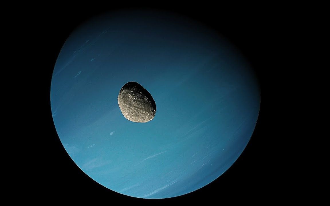 Space Engine 太阳系的卫星_哔哩哔哩_bilibili