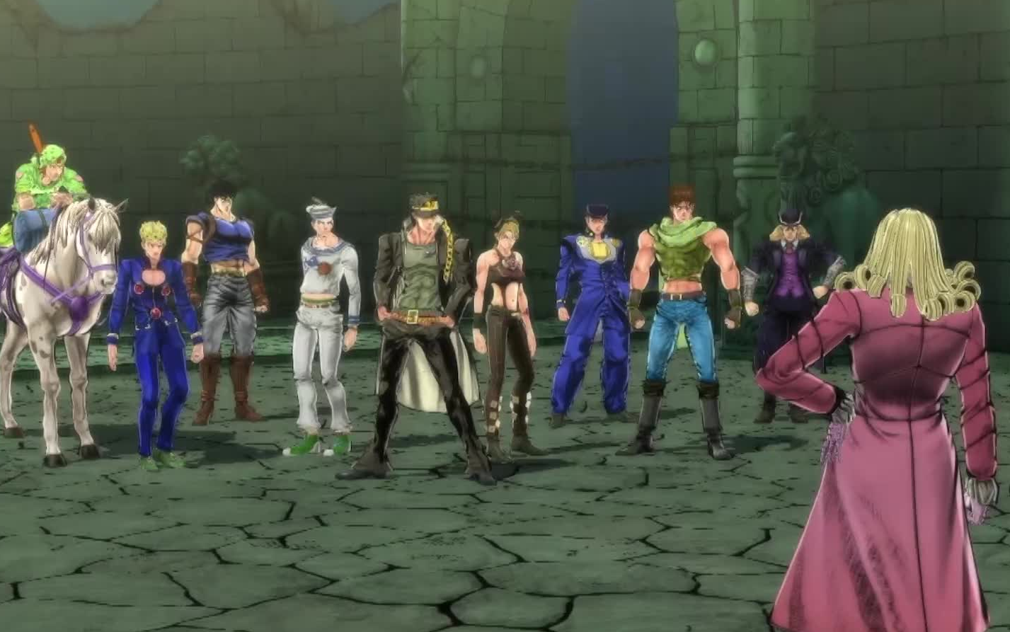 【1080/60】JOJO的奇妙冒险:天堂之眼EOH初次公布预告PV补帧_哔哩哔哩_bilibili