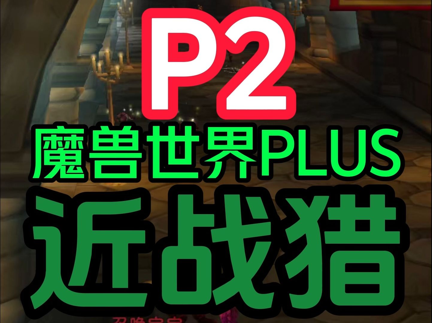 【魔兽世界PLUS】P2阶段近战猎输出手法天赋符文-魔兽大傅哥-魔兽大傅哥-哔哩哔哩视频