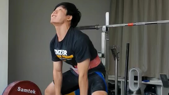 66Kg体重锁握硬拉270Kg_哔哩哔哩_bilibili