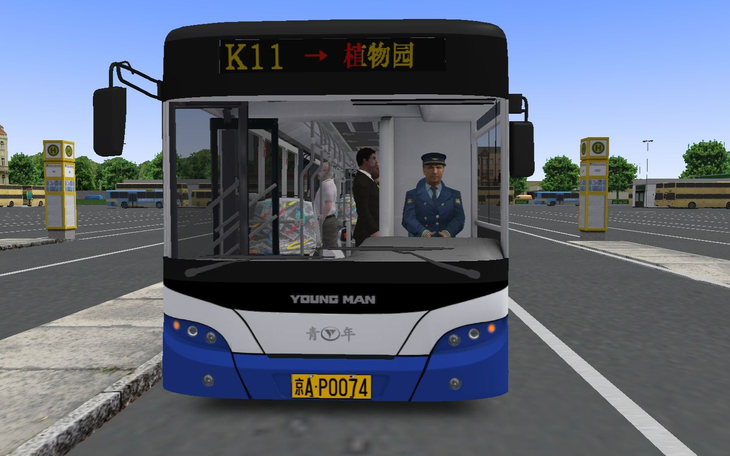 【OMSI2】#19|等hof文件好了 再录759吧|驾驶宇宙客车JNP6180G于金河K11路_实况解说