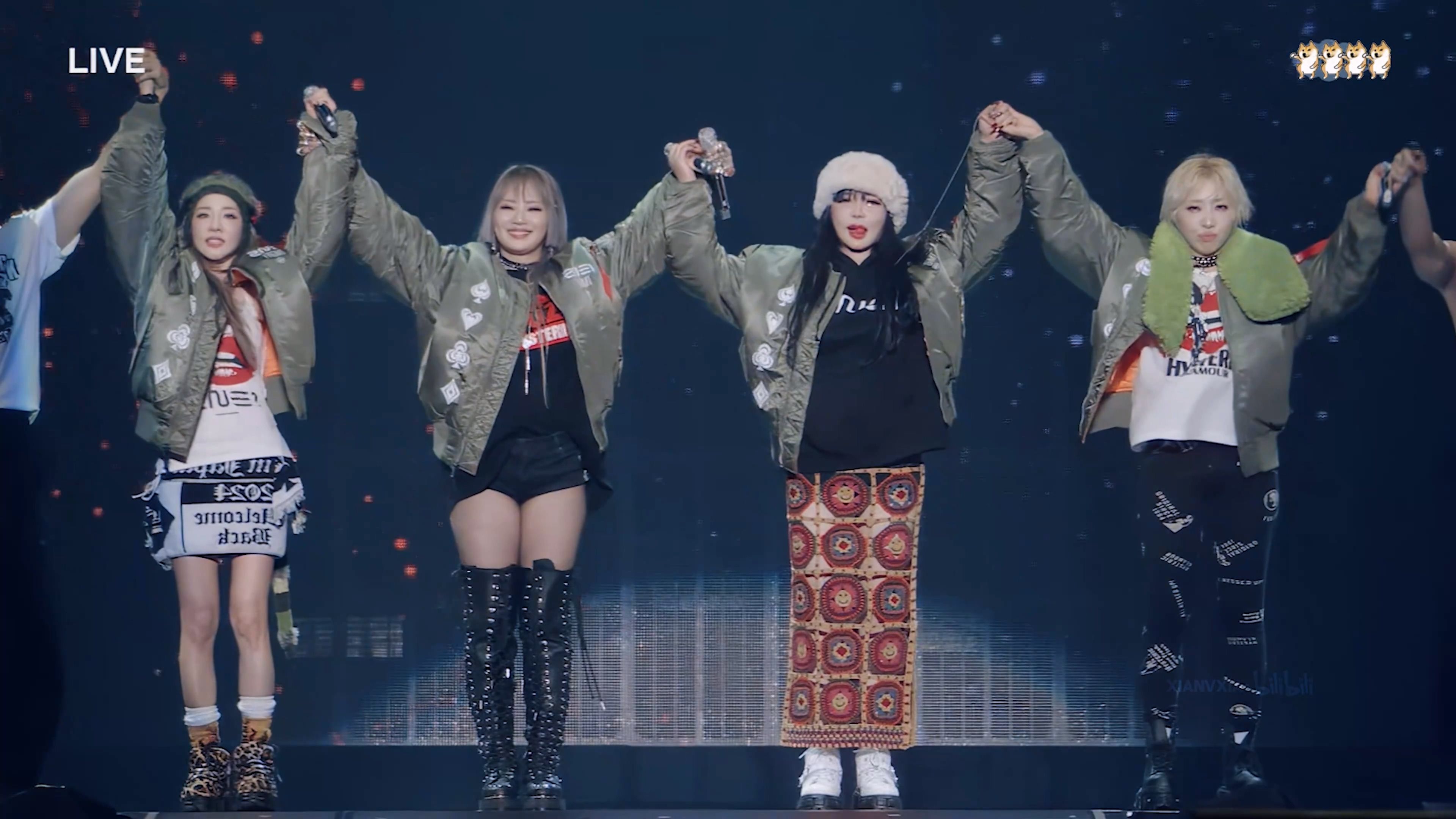 【4K60帧】2NE1 - Crush+I Don't Care+UGLY+GO AWAY+Can't Nobody(241215)-XIANVXIA-XIANVXIA-哔哩哔哩视频