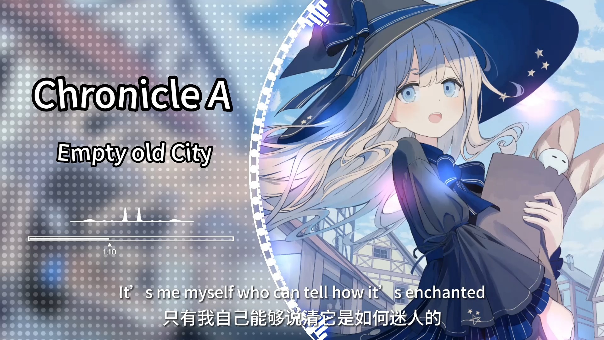 “非常好的音乐，使我的大脑一直旋转。”Chronicle A (English Ver.)-久岛鸥かもめぇ-神曲-哔哩哔哩视频