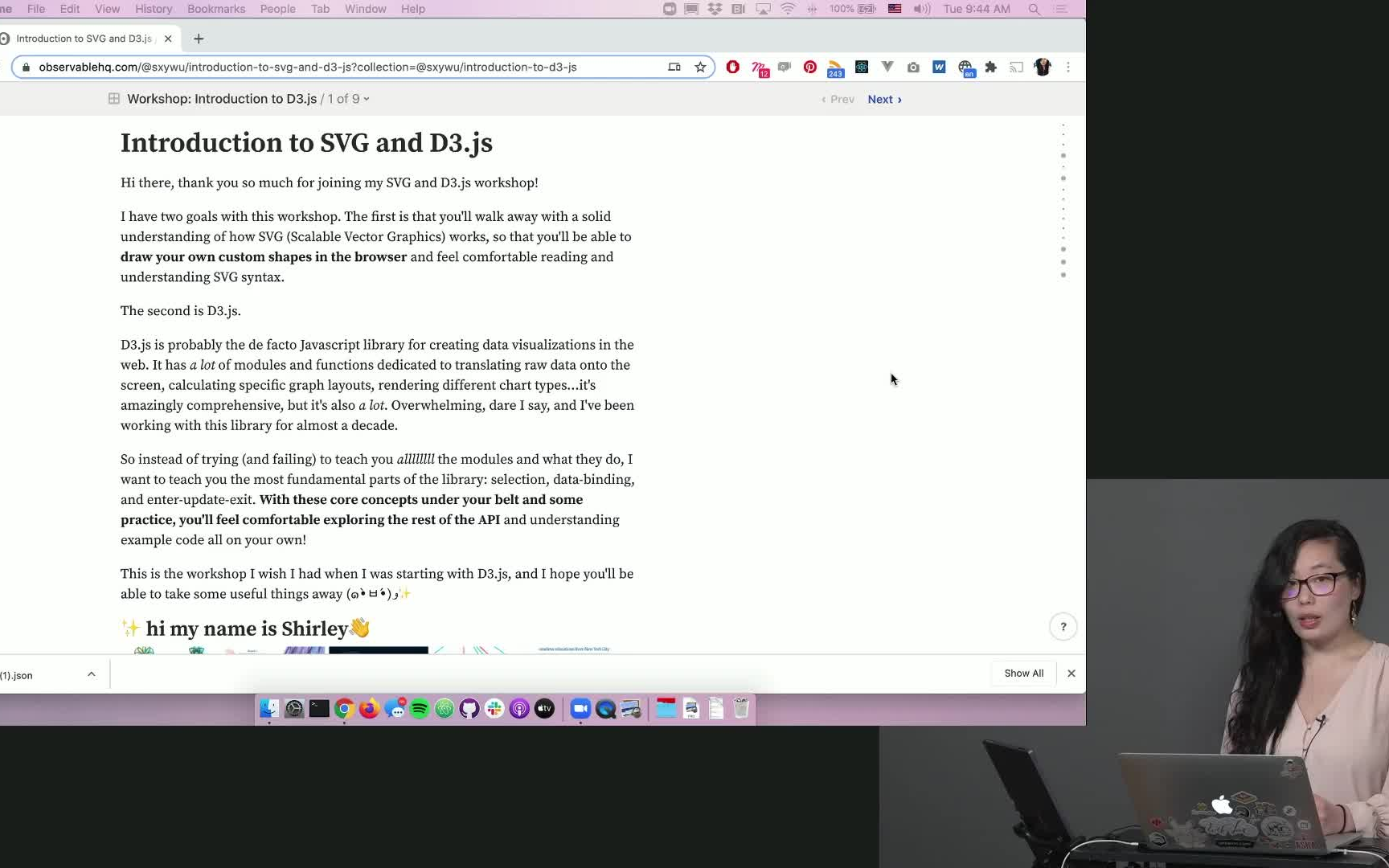 D3.js 完整入门指南【中英字幕 Introduction to D3.js】_哔哩哔哩_bilibili