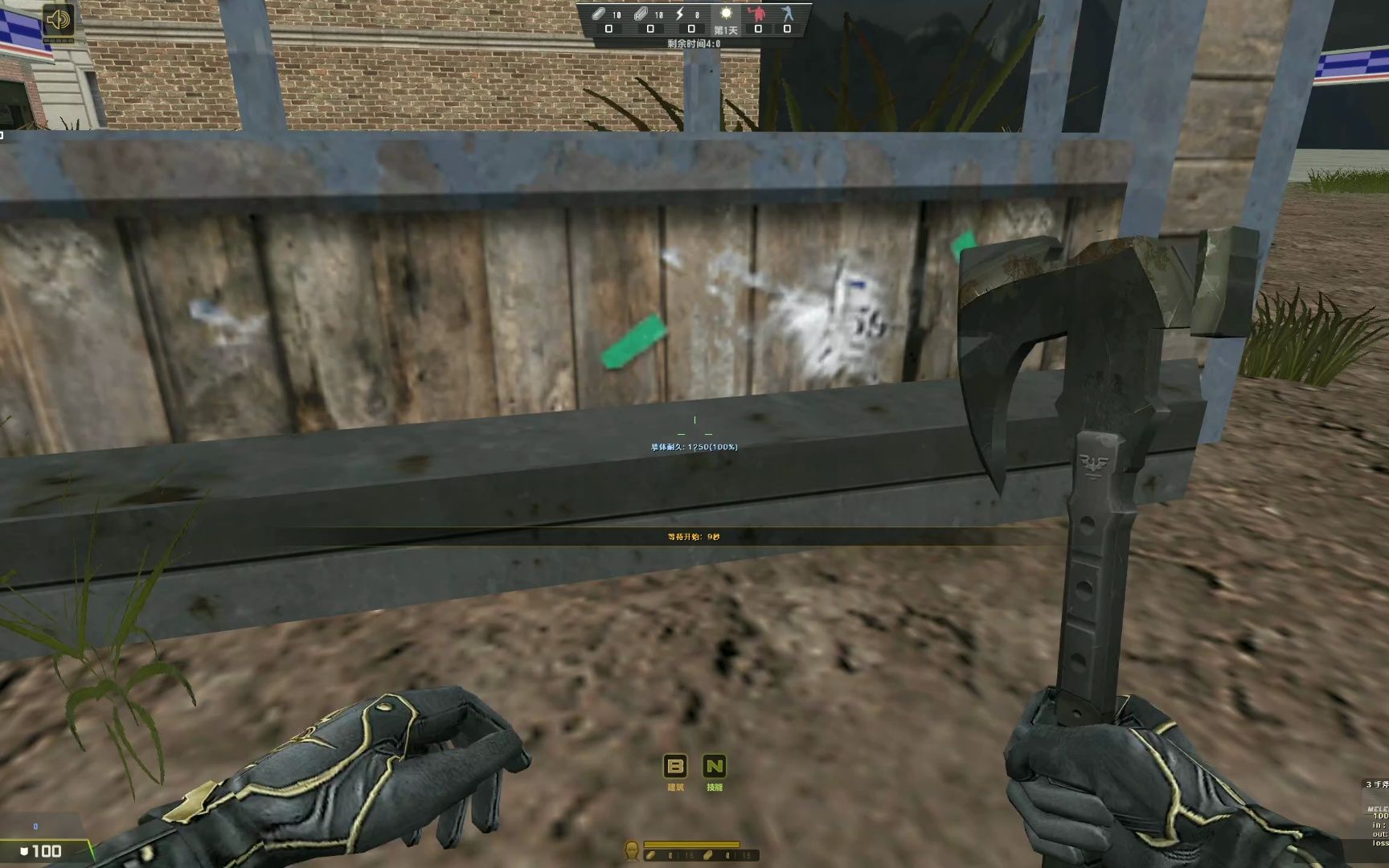 20230331在CS1.6僵尸模式里体验CSOL神器！CS1.6僵尸单机版