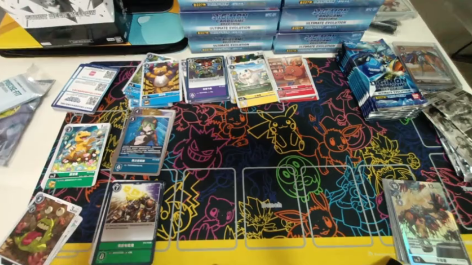 数码宝贝DTCG 第一弹 开箱 第三盒 参与粉丝抽奖_哔哩哔哩_bilibili