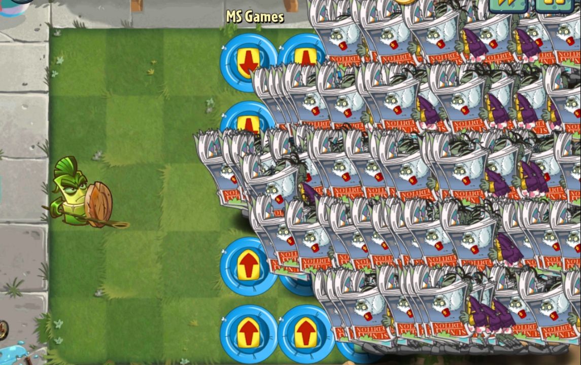 PvZ 2 挑战 - 70 株满级植物对战 150 级别 5 的周日版僵尸-MSGames-MSGames-哔哩哔哩视频
