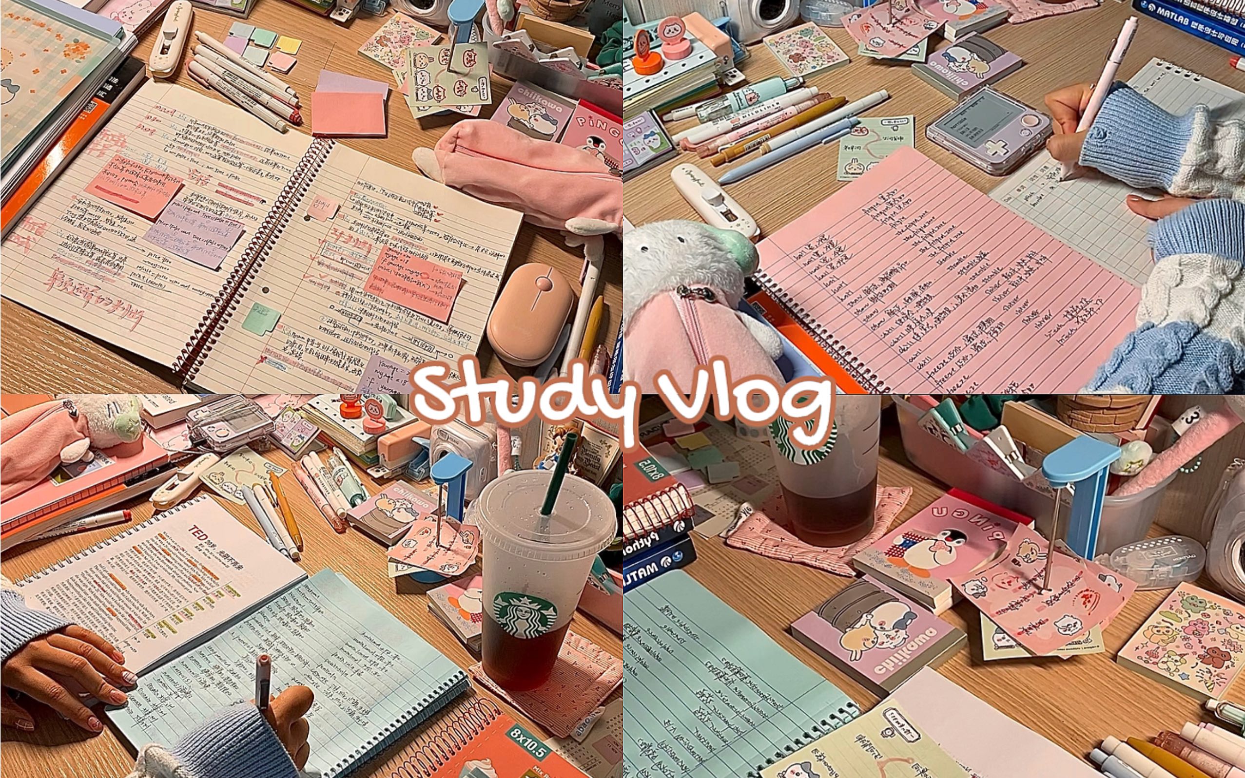 Study Vlog | 6:00早起学习·过年前猛学·沉浸学习日记·动力向-虾球不困--虾球不困--哔哩哔哩视频