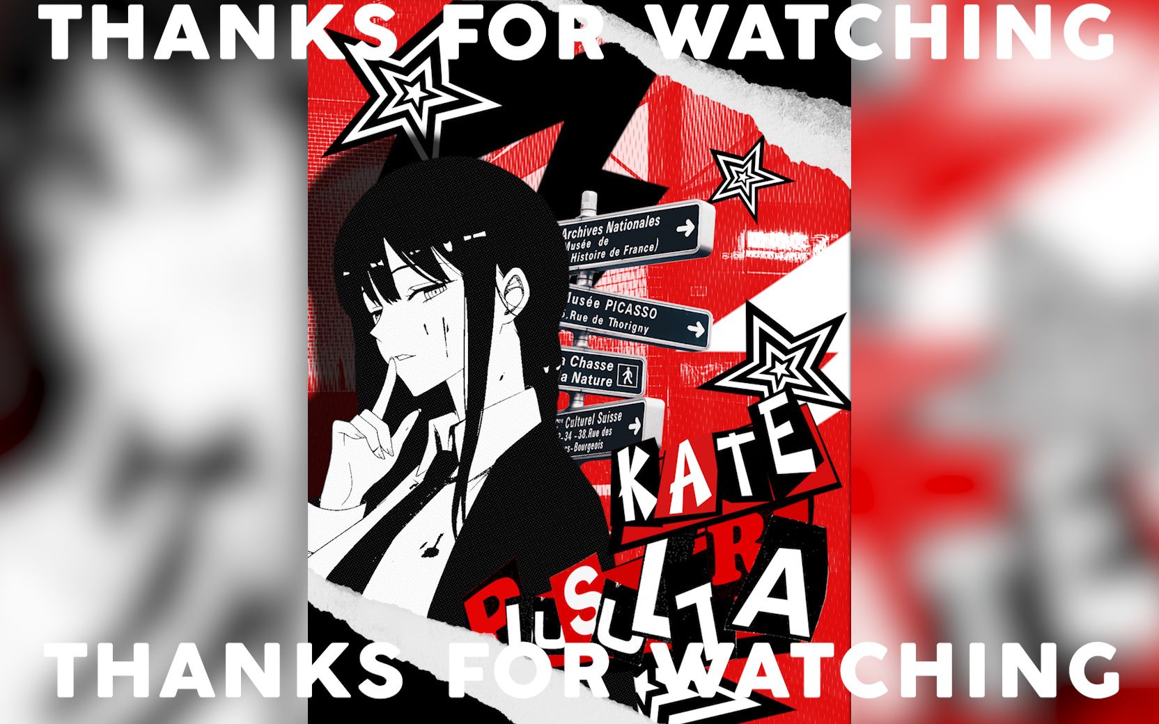 Pr分享丨栓条狗都能会的低阶笨蛋P5风格制作_哔哩哔哩_bilibili