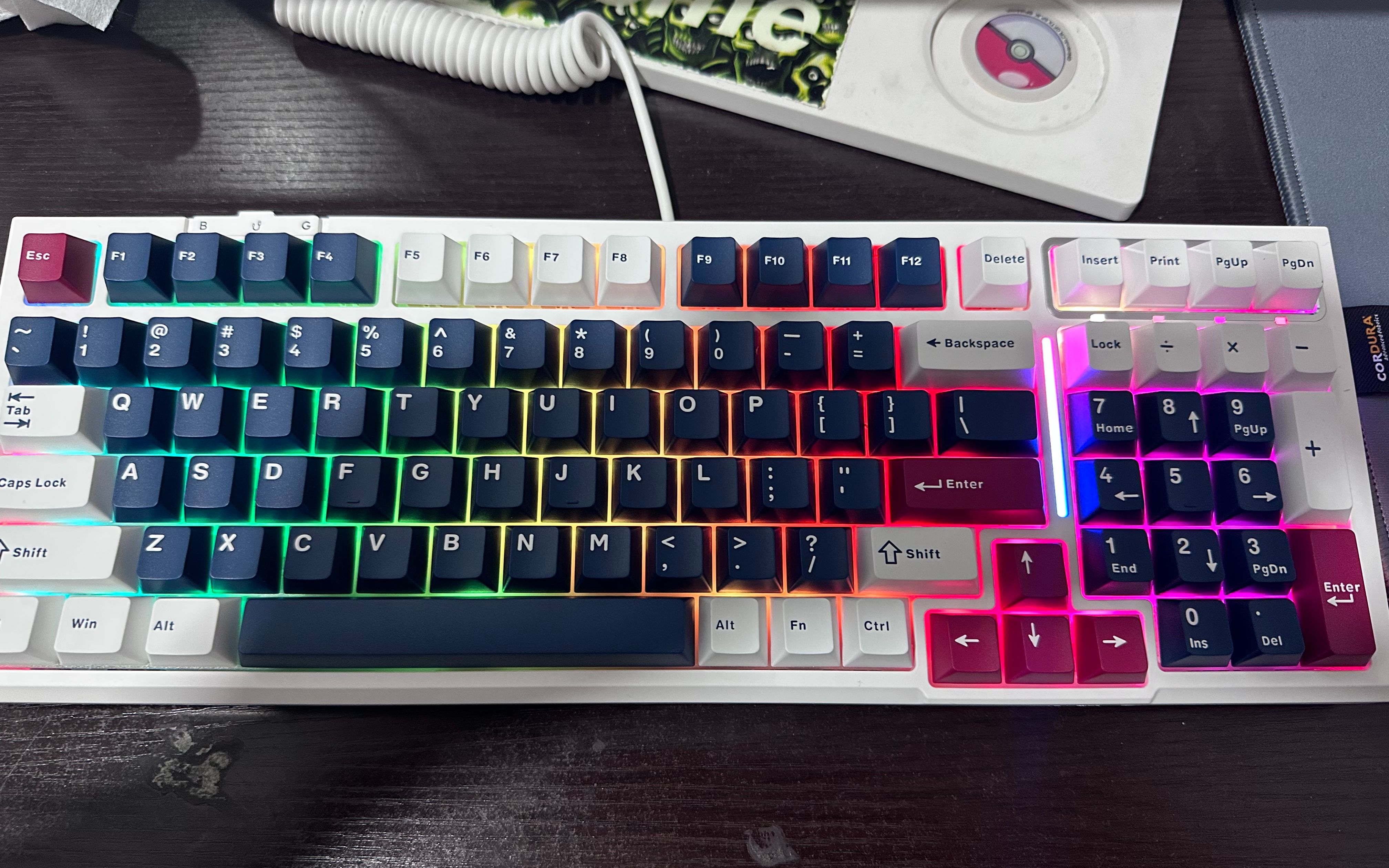 RK R98 风雷配色 烟雨轴 开箱及试打-（群友投稿）