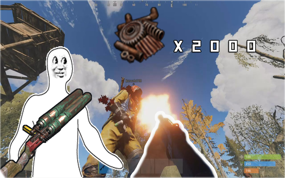 [Rust]第二集 我们在土匪营地揽到了活儿_哔哩哔哩_bilibili