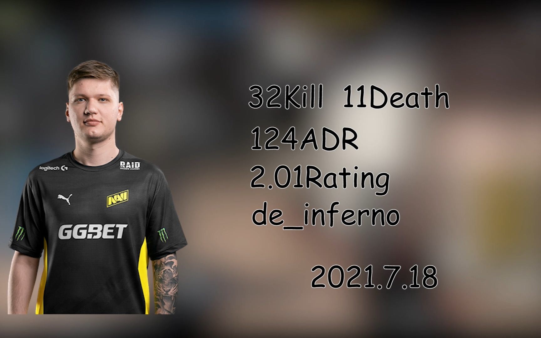 【POV】s1mple在inferno上对阵Faze Clan拿下32个击杀！_CSGO_第一视角